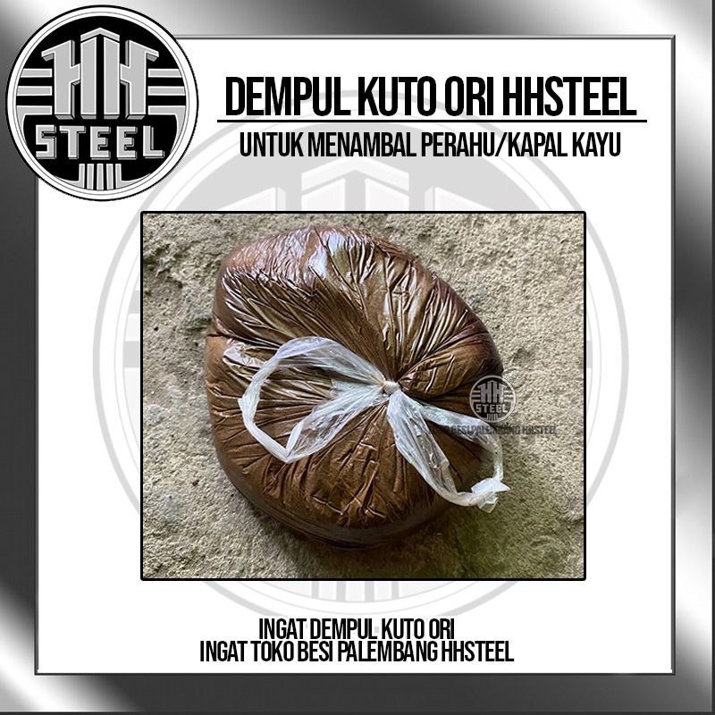 Jual DEMPUL PERAHU KAPAL KUTO TULEN ORI 1 KG | Shopee Indonesia