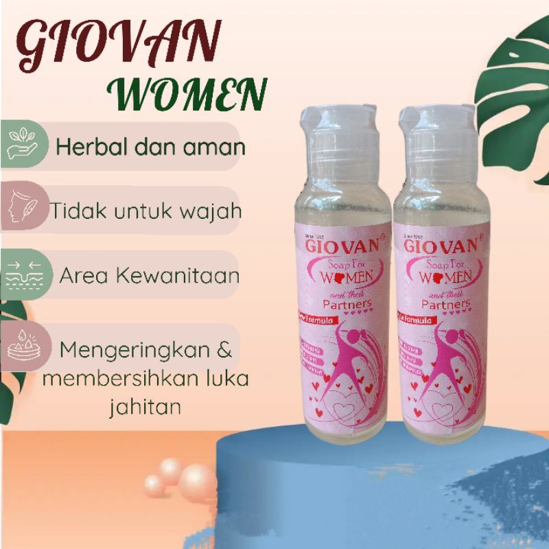 Jual SABUN GIOVAN WOMEN PINK (sembuhkan luka jahitan dan keputihan ...