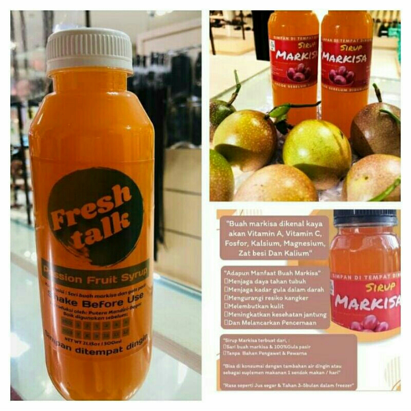 Jual Sirup markisa original 5 liter | Shopee Indonesia