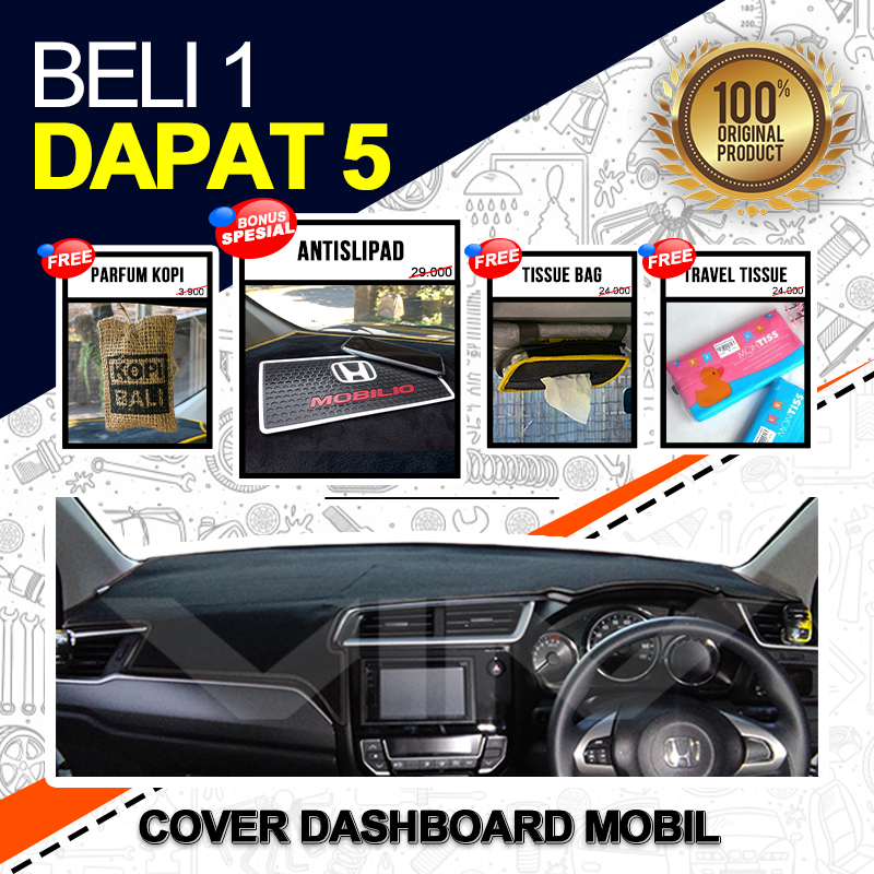 Jual Cover Dashboard Mobil Honda New Mobilio BRV 2016 - 2022 | Alas ...