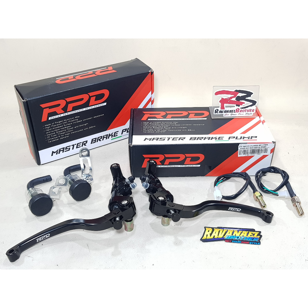 Jual Master Rem Atas RPD NB7 NB 7 Set Kanan 17mm + Kiri 15mm | Shopee Indonesia