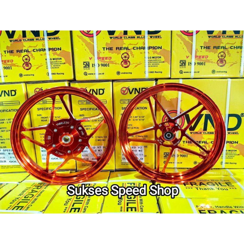 Jual velg VND v speed v2 vario110 beat v2 | Shopee Indonesia