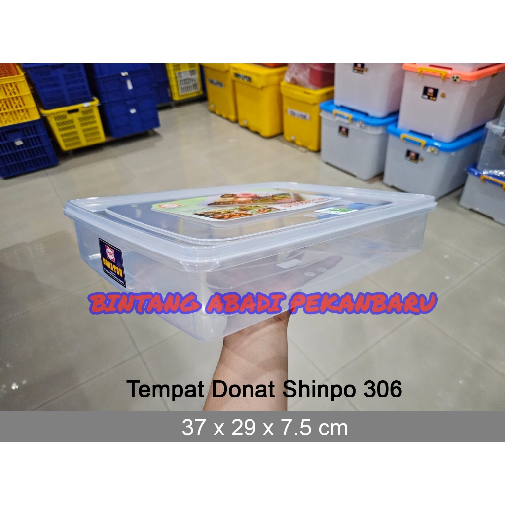 Jual Tempat Donat Shinpo Donatsu 306 / Kotak Kue 306M Shinpo | Shopee ...