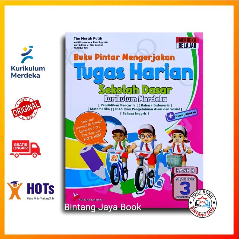 Jual Buku Pintar Mengerjakan Tugas Harian Kelas 3 SD/MI Kurikulum ...