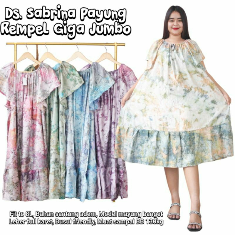 Jual DASTER SABRINA PAYUNG GIGA JUMBO LD 170 | DASTER BUSUI MUAT SAMPAI ...