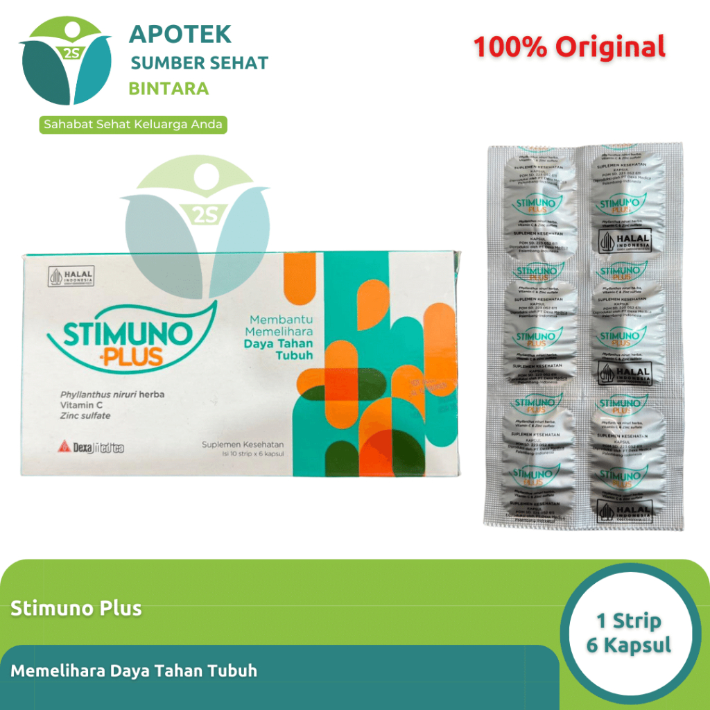 Jual Stimuno Plus Meningkatkan Daya Tahan Tubuh | Shopee Indonesia