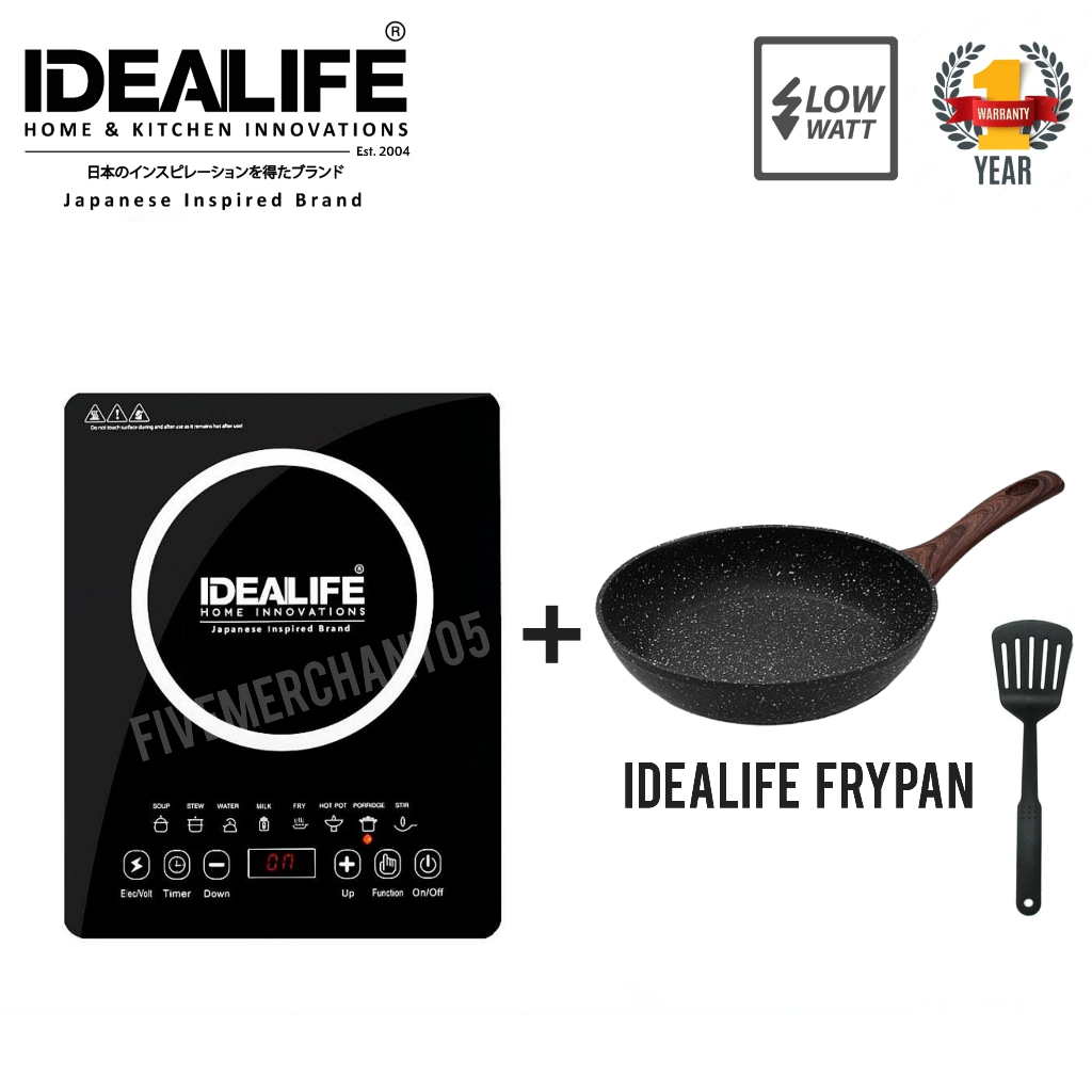 Jual Kompor Induksi IDEALIFE IL 201 Induction Cooker Stove IL201 Listrik Induction Stove ...