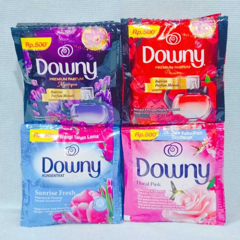 Jual Downy Pelembut & Pewangi Pakaian (12 Sachet) | Shopee Indonesia