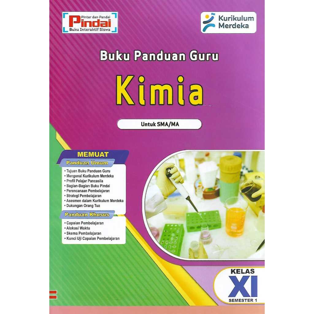 Jual Buku Pindai Panduan Guru Kimia Kelas 11 SMA/MA Semester 1 Kurikulum Merdeka | Shopee Indonesia
