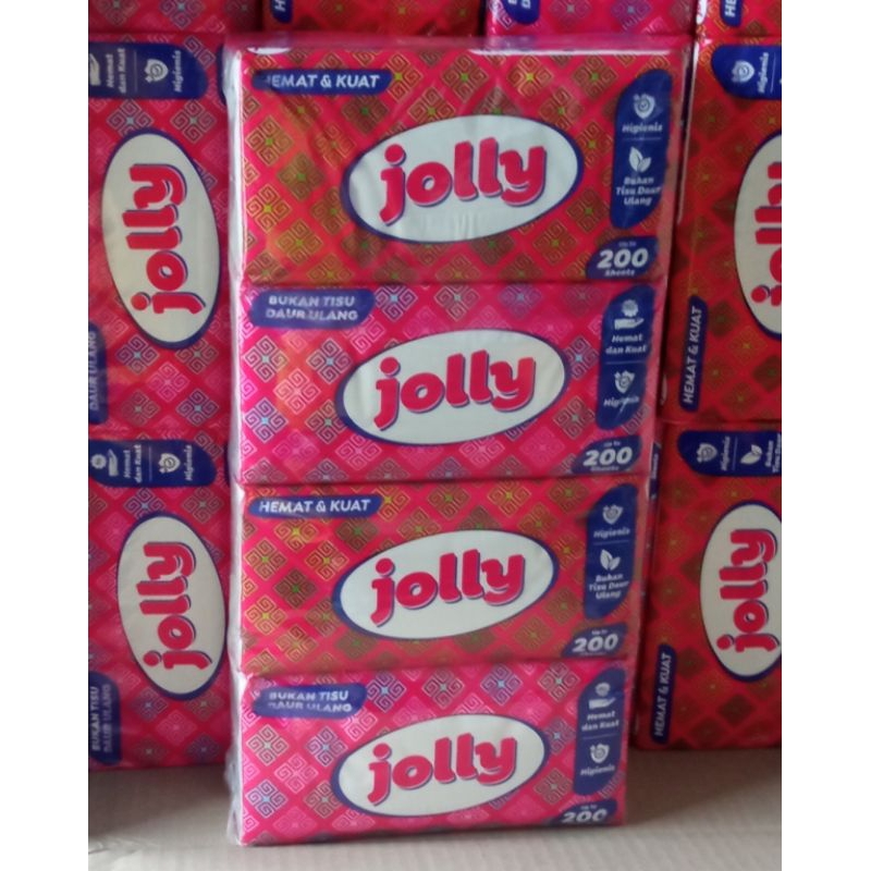Jual TISSUE JOLLY 200 SHEET 1 PAK ISI 4 | Shopee Indonesia