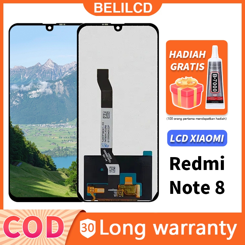 Jual LCD XiaoMi Redmi Note 8 Touchscreen ORI Fullset Touch Screen Bagian Digitizer Layar Sentuh ...