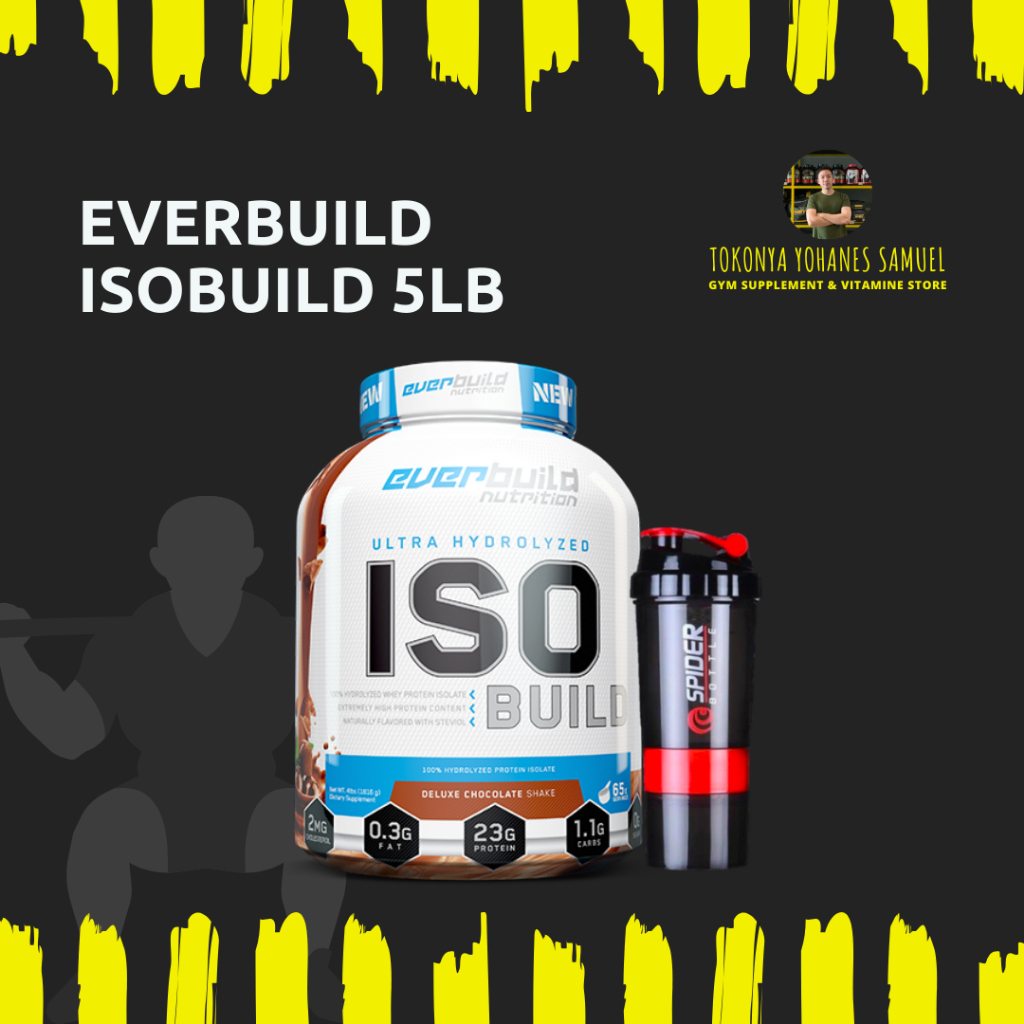 Jual Everbuild Isobuild Hydrolyzed Isolate Whey Protein 5 lbs | Shopee ...