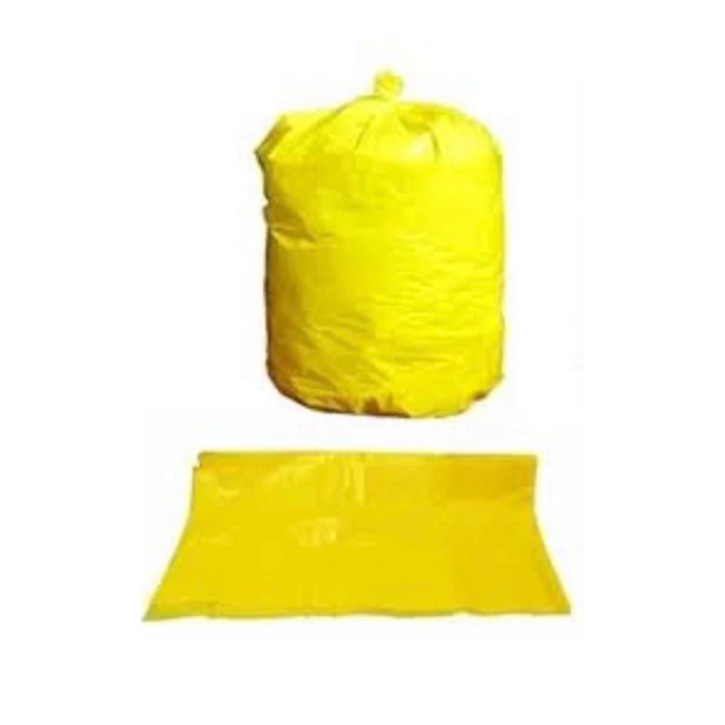 Jual PLASTIK SAMPAH KUNING MEDIS 80X100 kantong sampah trash bag ...