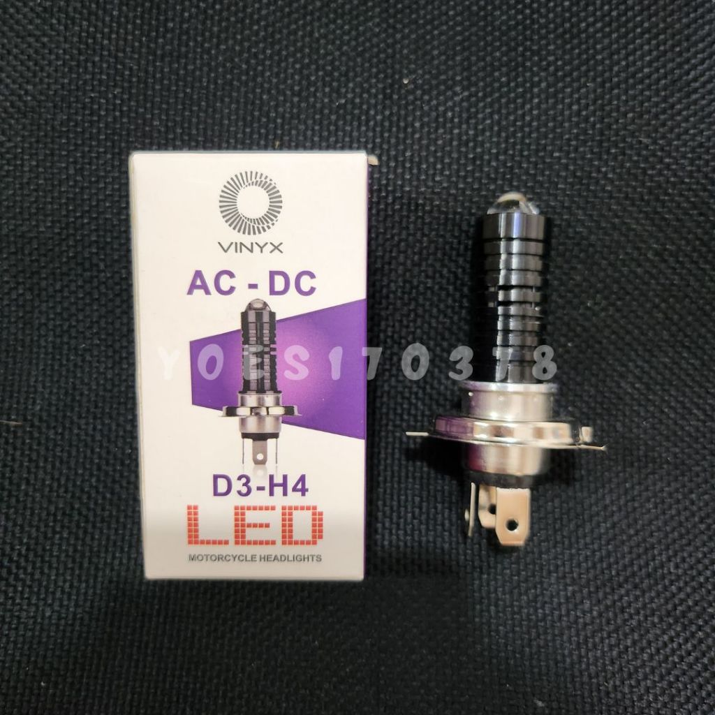 Jual Lampu LED Motor Mobil D3 H4 2 Warna Vinyx CSP | Shopee Indonesia