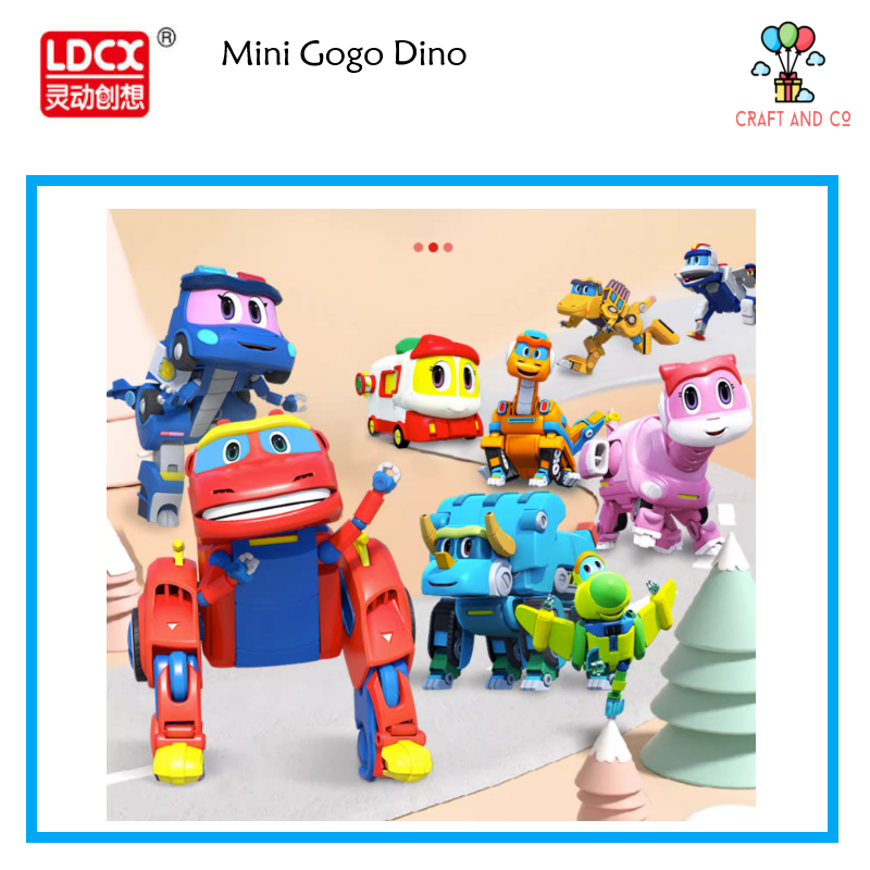Jual Mainan anak gogo dino gogodino explorer anky/pleo dino Mini ...