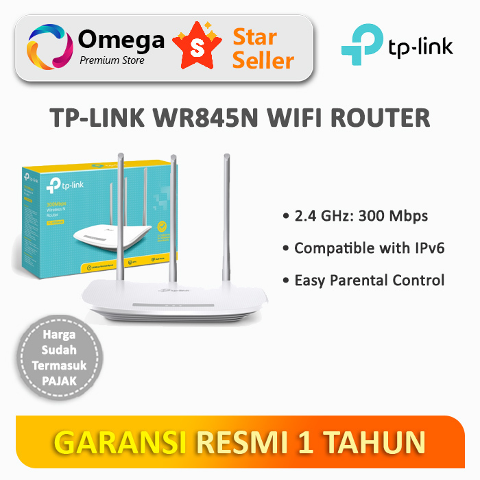 Jual TP-Link WR845N 300Mbps Wireless N Router | Shopee Indonesia