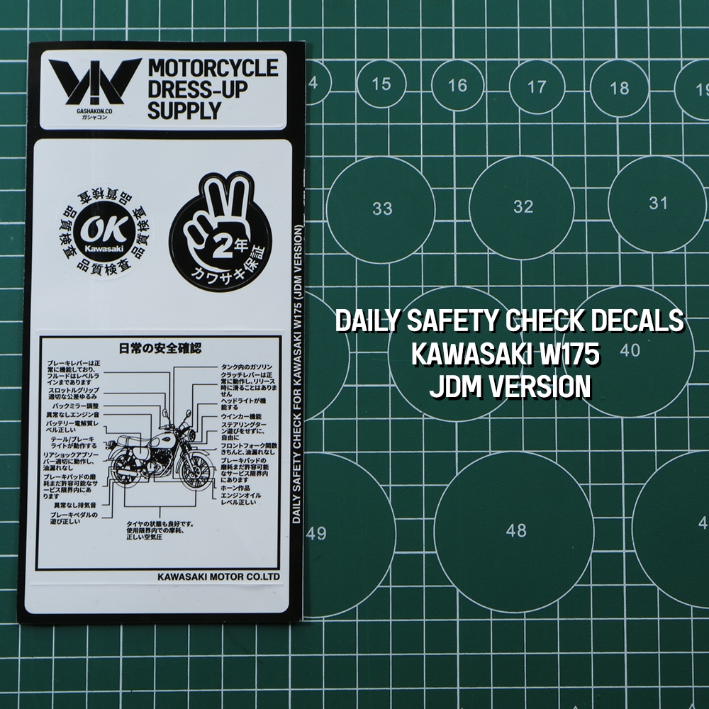 Jual Sticker detail/Warning Decals/Sticker Warning/Stiker pelengkap ...