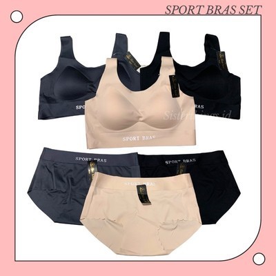Jual SISTERHOOD BRA SET SPORT BRAS 525 / 526 BUSA TIPIS TANPA KAWAT ...