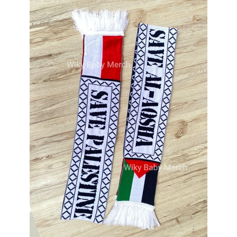 Jual Syal Rajut Save Palestine , Syal Palestina Premium , Syal ...