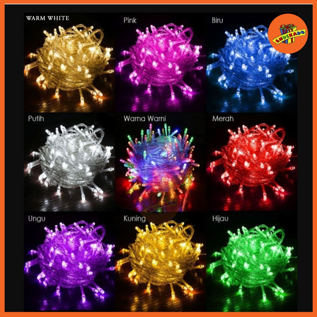 Jual LAMPU NATAL LIGHT - Lampu Pohon Natal | Shopee Indonesia