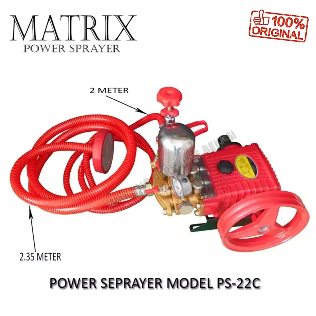 Jual MATRIX Mesin Power Sprayer Cuci Steam PS-22C | Shopee Indonesia