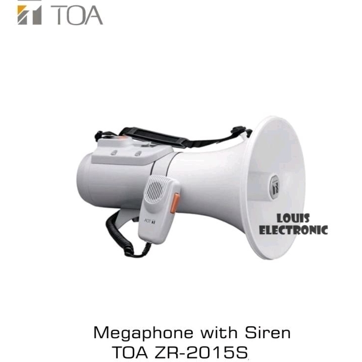Jual TOA MEGAPHONE SIRINE ZR-2015S ORIGINAL TOA SPEAKER MEGAPHONE ...