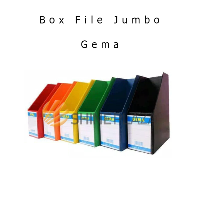 Jual 12.12 Brand Box File Jumbo PVC Gema 11 cm - Tempat Penyimpanan ...