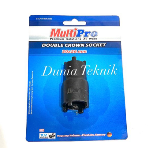 Jual Unik MULTIPRO Double Crown Socket Kunci Mahkota Kunci Mur Kopling ...