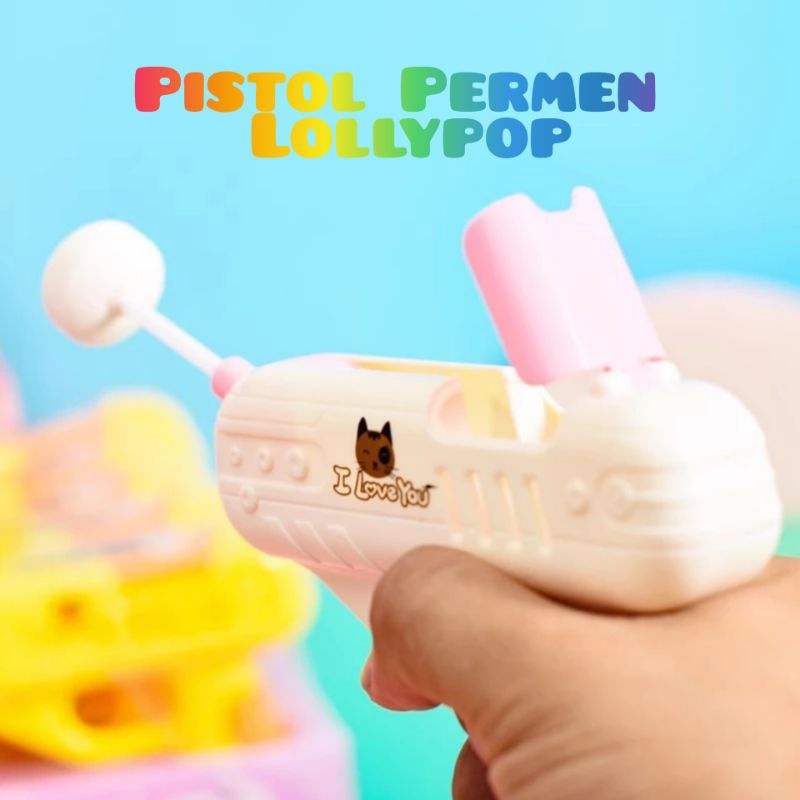 Jual Pistol Permen Lollypop /Candy Gun /Mainan Pistol Anak Viral ...