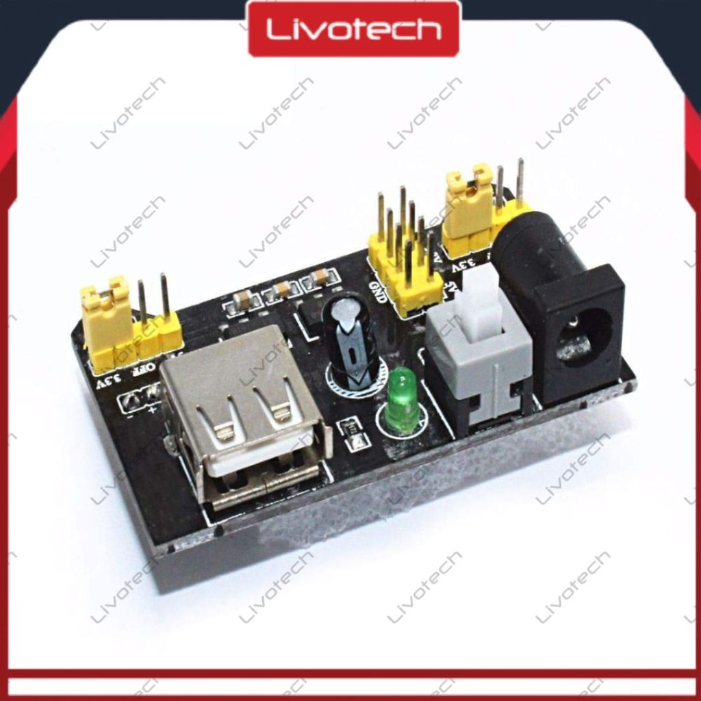 Jual Power Supply MB102 Breadboard 3.3V 5V Module PSU Sumber Tegangan DC 700mA | Shopee Indonesia