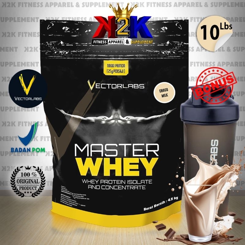 Jual Vectorlabs Master Whey 10 lbs 4,5kg | Shopee Indonesia