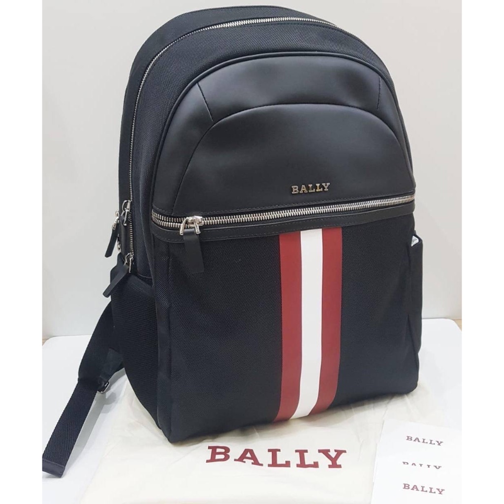 Jual BALLY BACKPACK THOLAND CANVAS LEATHER ORIGINAL | Shopee Indonesia