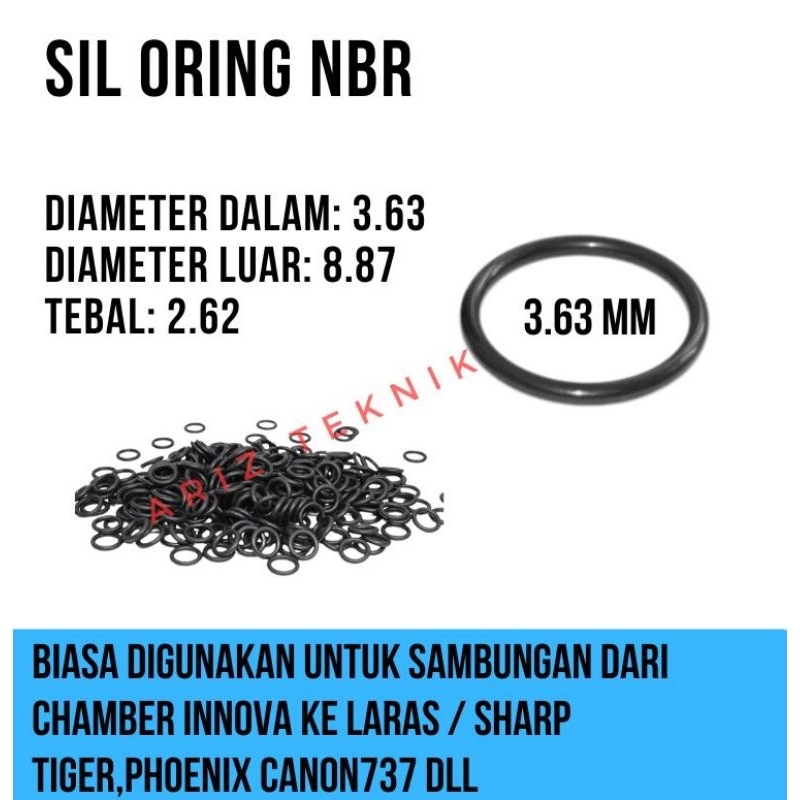 Jual Oring Sil Sambungan {Dari Chamber Innova Ke Laras Chamber Sharp ...