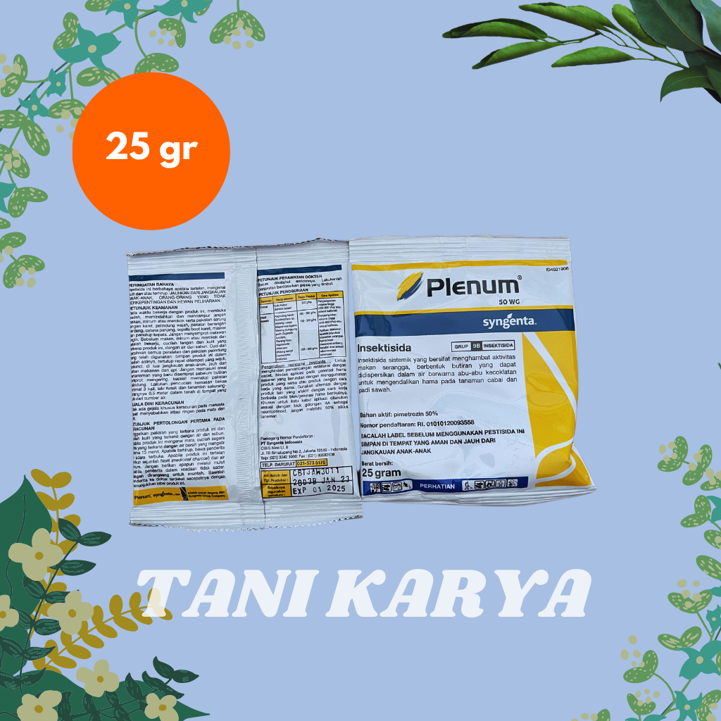 Jual INSEKTISIDA PLENUM 50 WG SYGENTA 25 GR | Shopee Indonesia