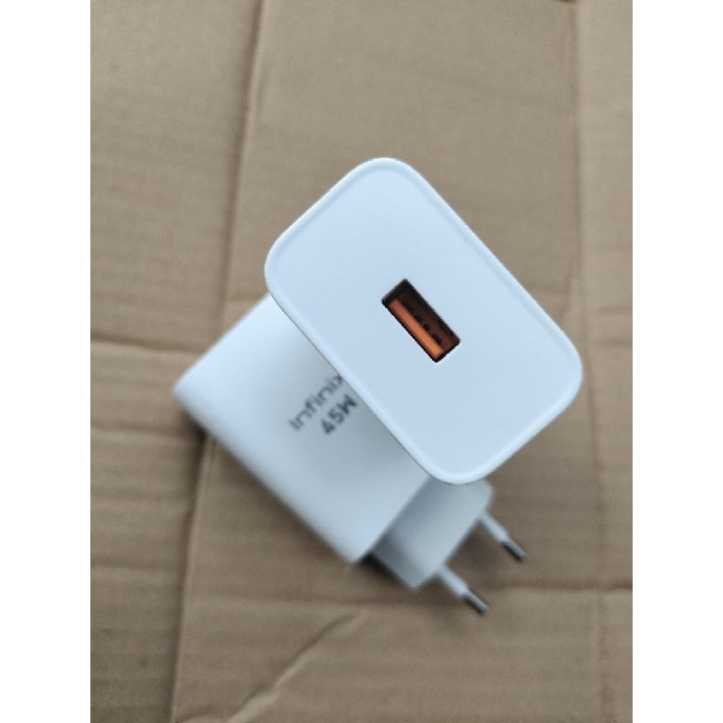 Jual Adaptor INFINIX GT 10 PRO. Fastcharging 45W Di Jamin Asli Original | Shopee Indonesia