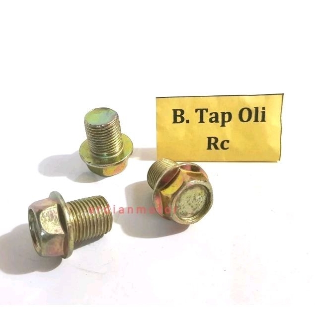 Jual Baut Tap Oli Suzuki RC Thunder (Oversize Drat Halus) Baut Tap Oli ...