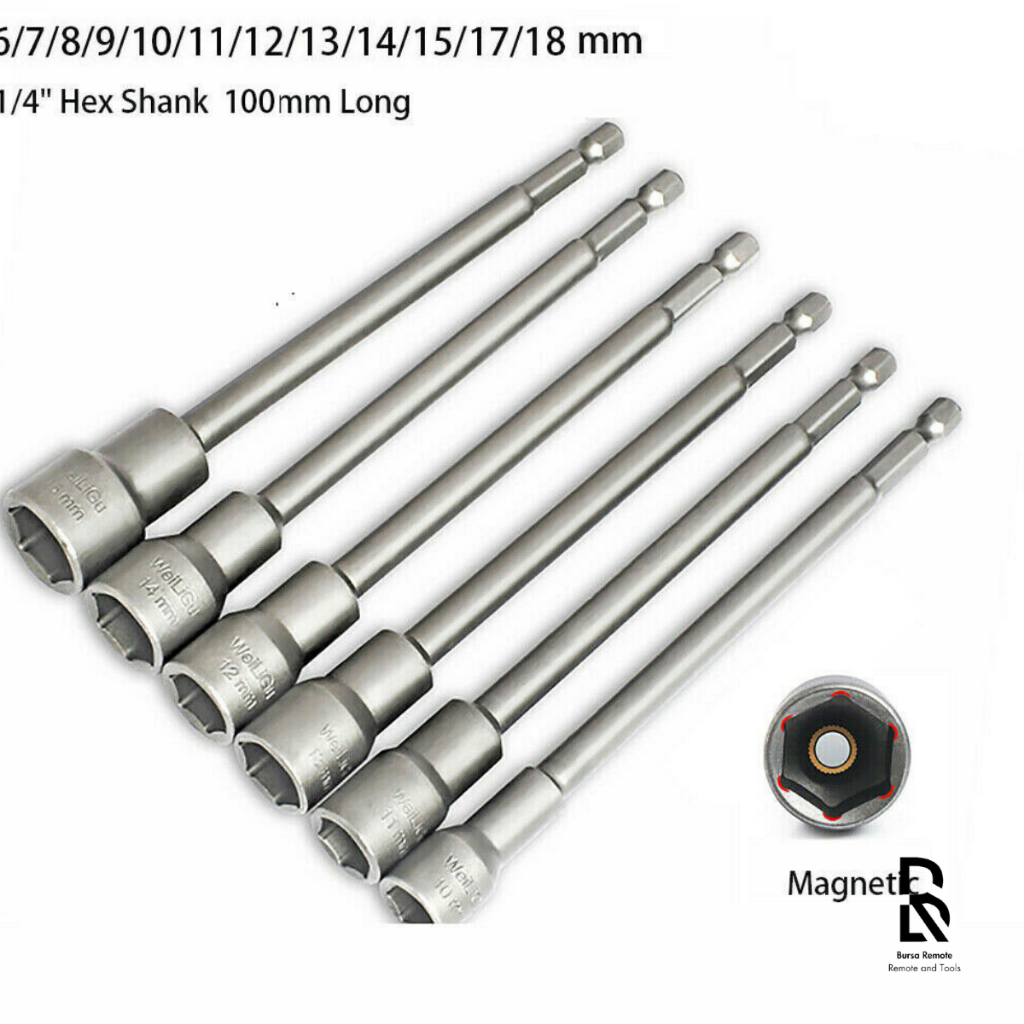 Jual KUNCI MATA SOCKET HEXAGONAL ROOFING PANJANG HEX SOCKET 100MM ...