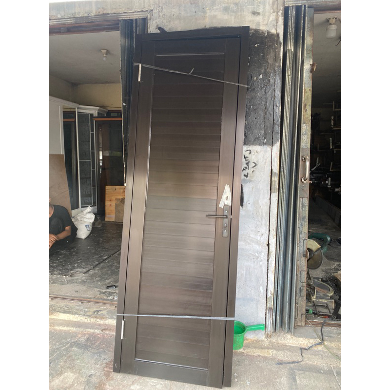 Jual pintu KAMAR MANDI full panel alumunium INKALUM | Shopee Indonesia