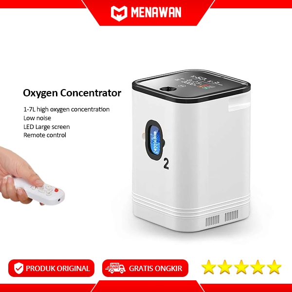 Jual Oxygen Concentrator Portable Alat Mesin Generator Oksigen 1-7L ...