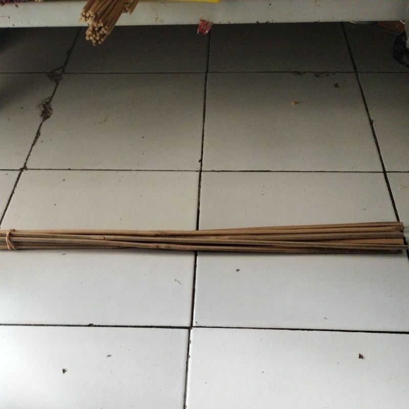 Jual Stick bambu 20-120 cm diameter 7-8 mm isi 10 pcs bisa untuk ...
