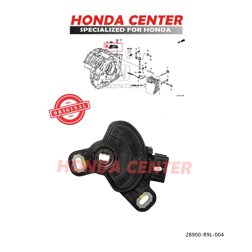 Jual Sensor Posisi Position Matik Cvt Selector Inhibitor Mobil Honda ...