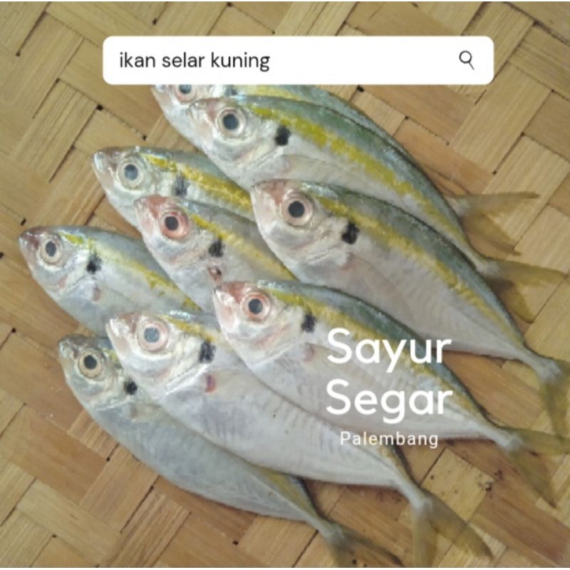 Jual Ikan Selar Kuning 500 Gr Sayur Segar Palembang | Shopee Indonesia