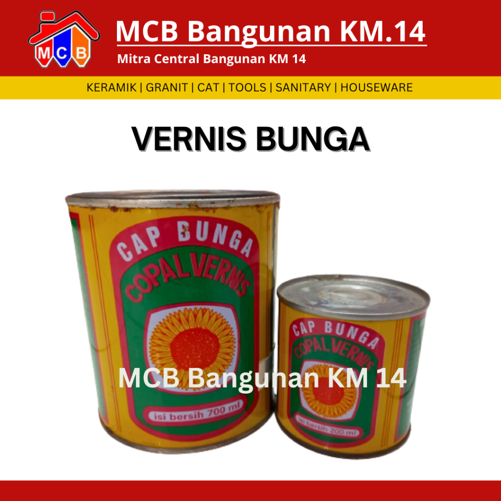 Jual Vernis Kayu Cap Bunga / Copal Vernis | Shopee Indonesia