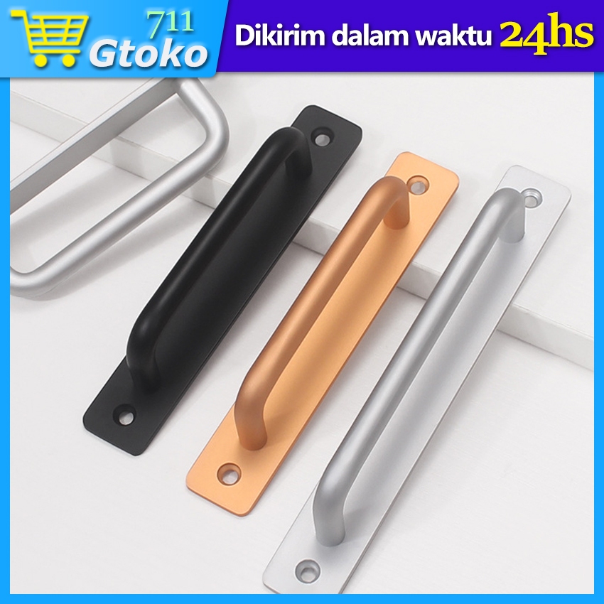 Jual Tarikan Plat Push Pull Handle Laci Lemari Gagang Pintu Jendela ...