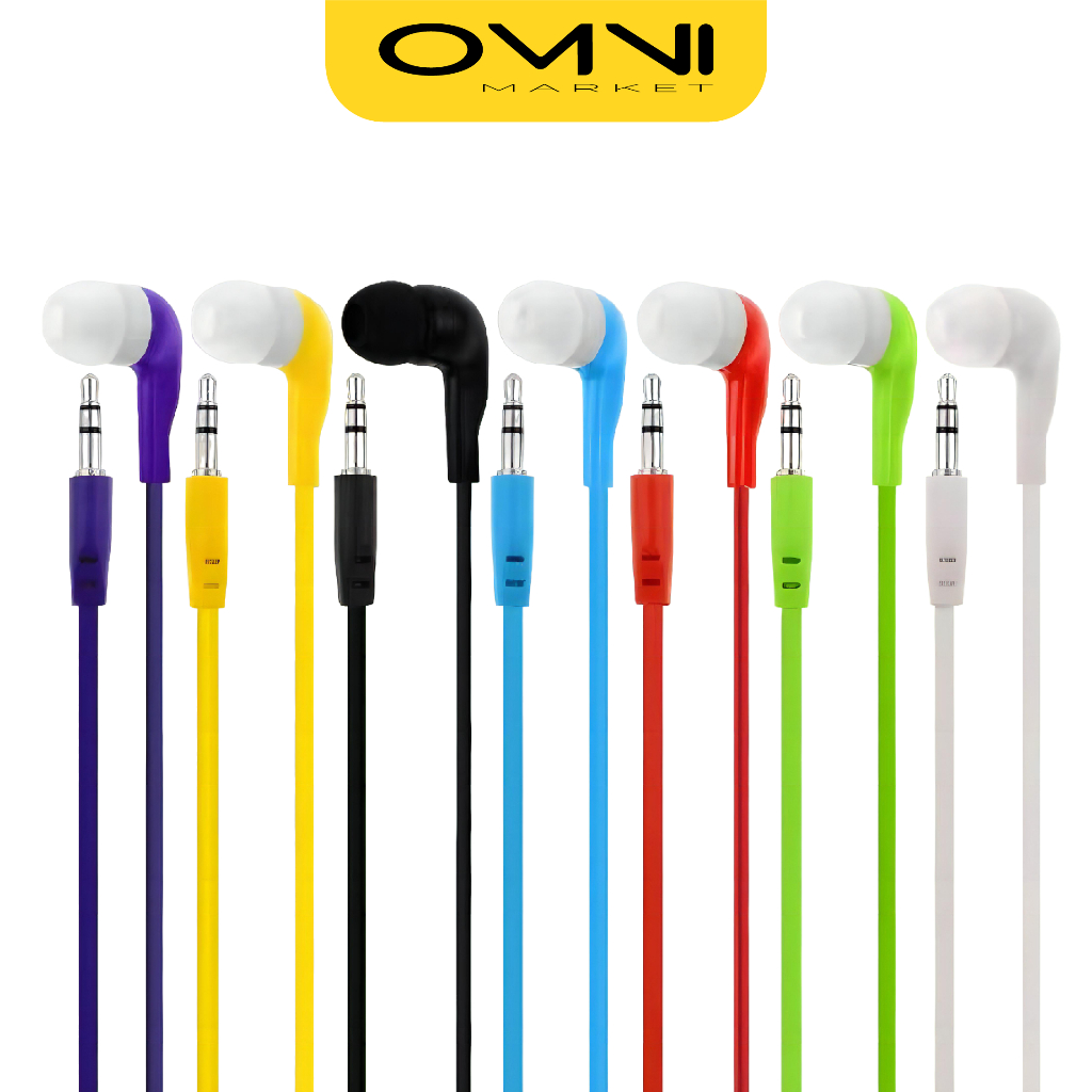 Jual Headset Music Angel Macaron Super Extra Bass Handsfree Earphone ...
