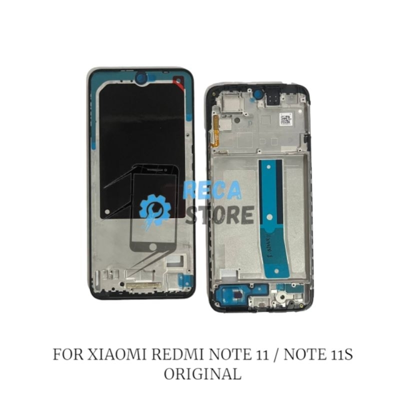 Jual FRAME LCD TULANG TENGAH TATAKAN LCD XIAOMI REDMI NOTE 11 / NOTE 11S ORIGINAL | Shopee Indonesia