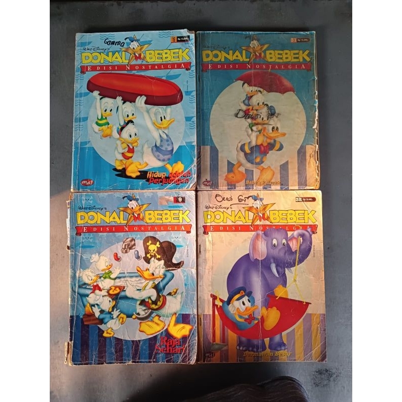 Jual DONAL BEBEK EDISI NOSTALGIA (4 PCS) | Shopee Indonesia