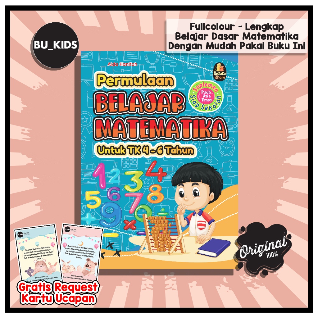 Jual Buku Berhitung Anak Tk Paud Lengkap Permulaan Belajar Berhitung ...