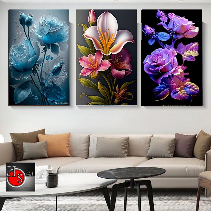 Jual HIASAN DINDING store BUNGA REALISTIK AESTHETIC (20X30 cm) WALL ...