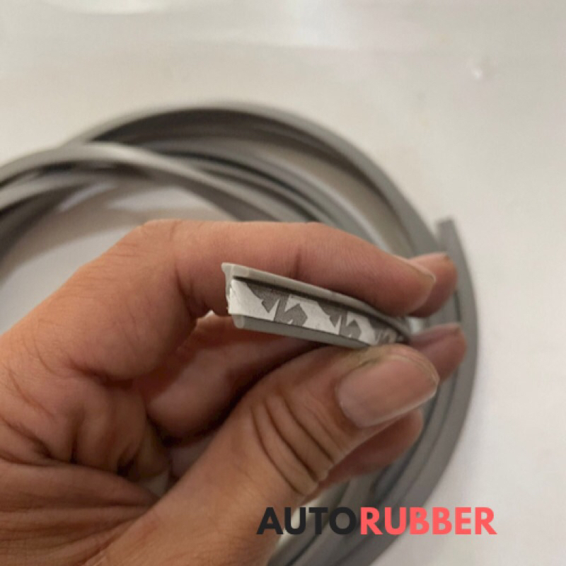 Jual Karet List T Spakbor karet Bodykit Over fender Double Tape 3M Abu ...